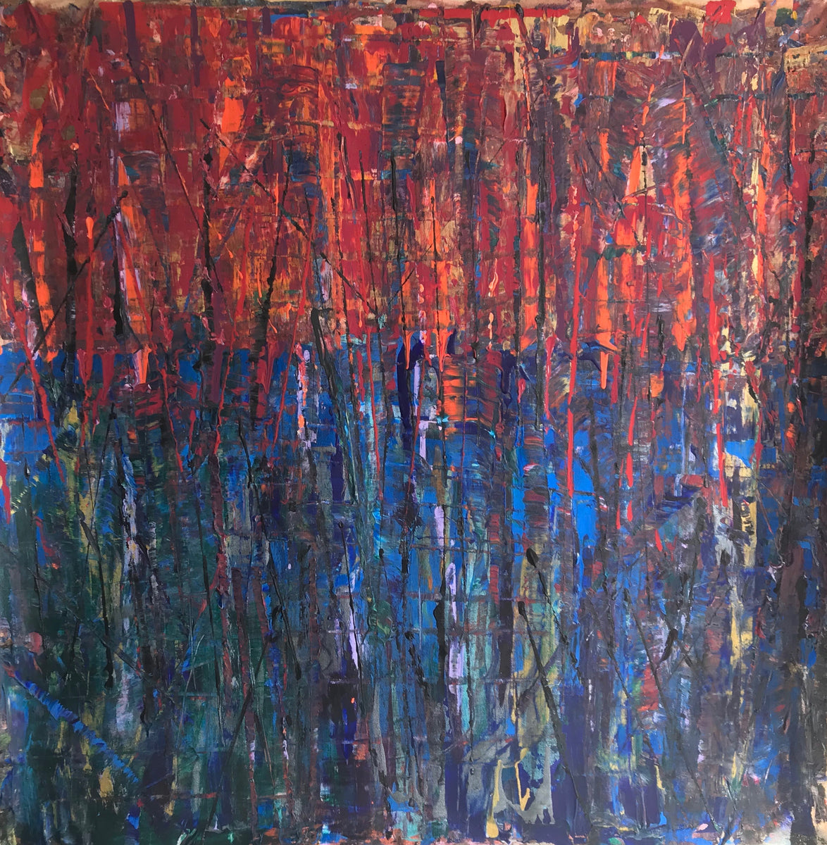 New Large Abstract Painting! – William Wright Art
